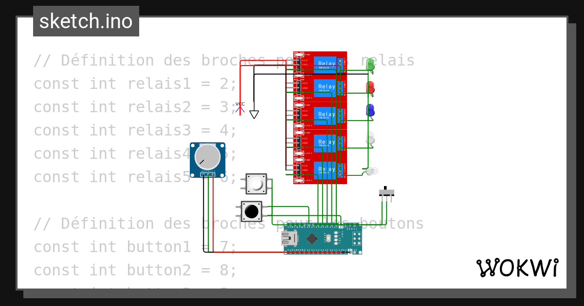 Infinity Projecteurs Wokwi Esp32 Stm32 Arduino Simulator 9502