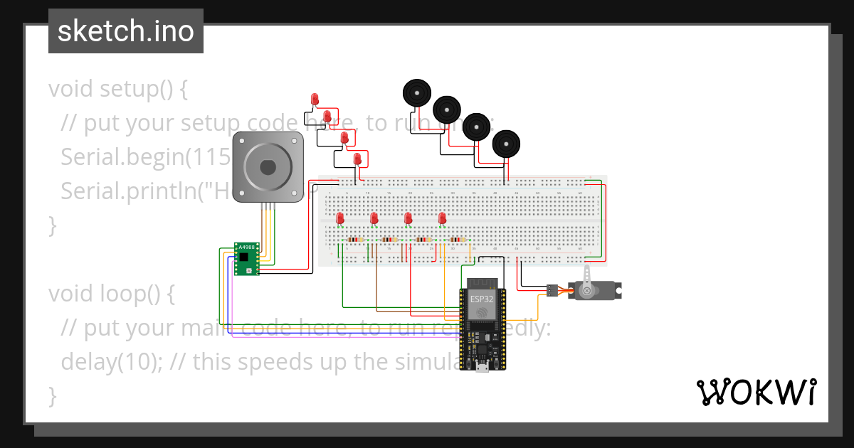 Light Sensor Wokwi Esp32 Stm32 Arduino Simulator 8160
