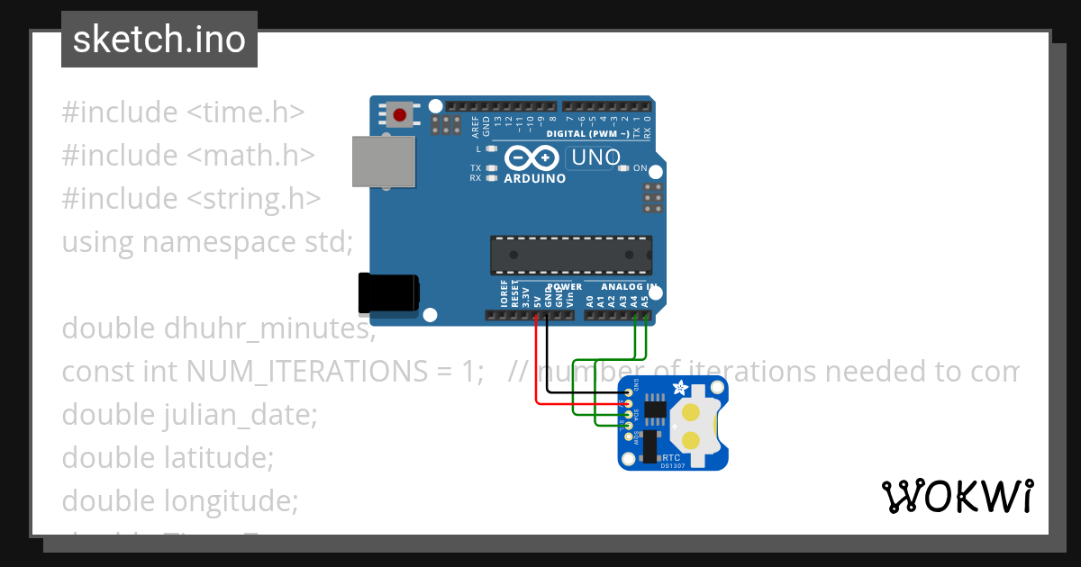 Prayer Time - Wokwi ESP32, STM32, Arduino Simulator