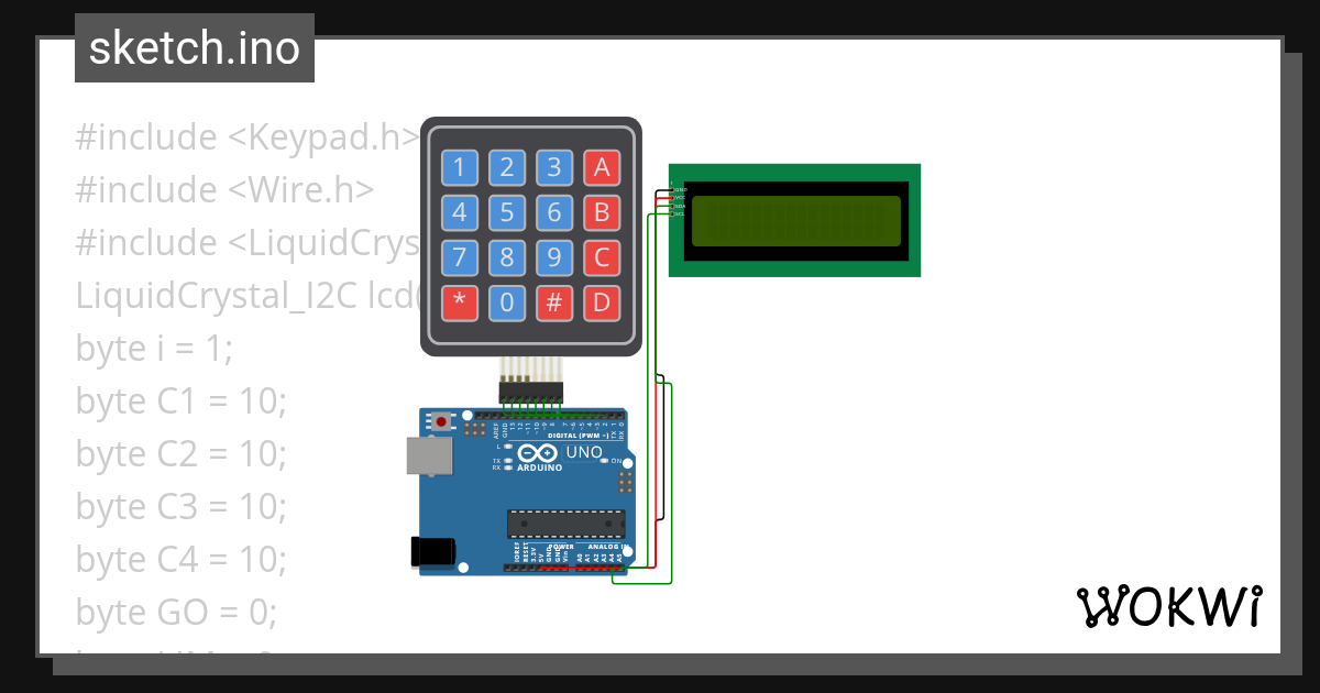 PINCODE 1.2 - Wokwi ESP32, STM32, Arduino Simulator