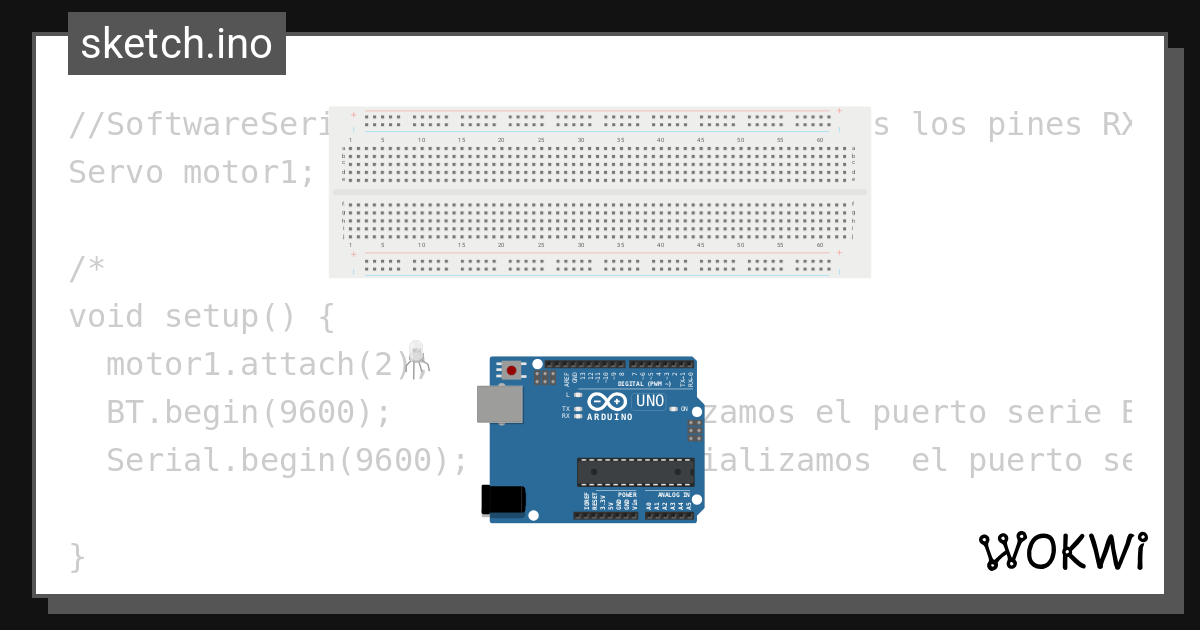 Comunicación Serial Wokwi Esp32 Stm32 Arduino Simulator
