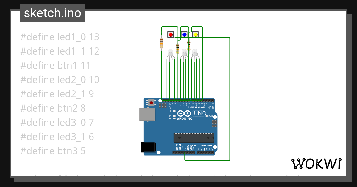 2rgbledgame 3rd Algo Wokwi Esp32 Stm32 Arduino Simulator 3459
