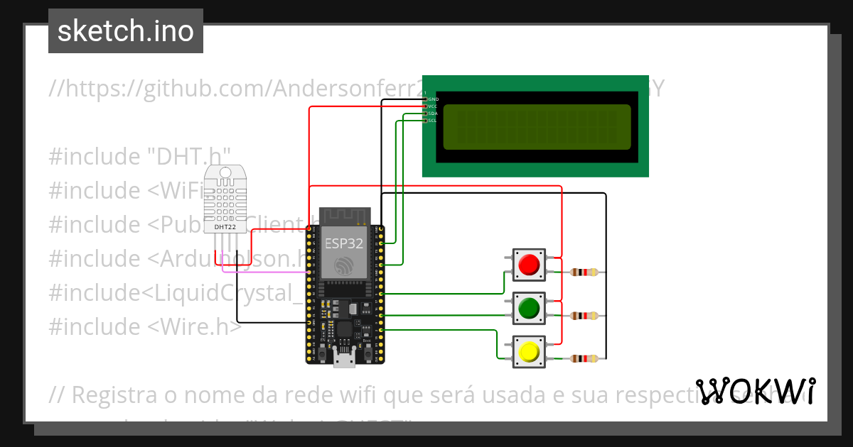 ESP32-WNOLOGY - Wokwi ESP32, STM32, Arduino Simulator
