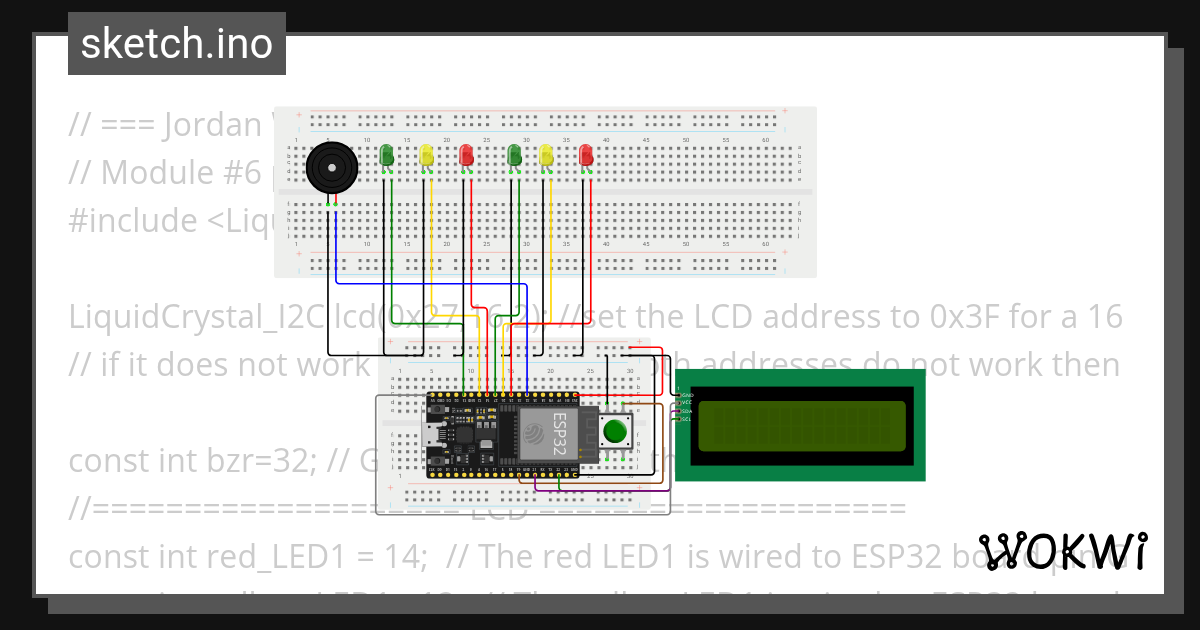 module - Jordan Webb - Wokwi ESP32, STM32, Arduino Simulator