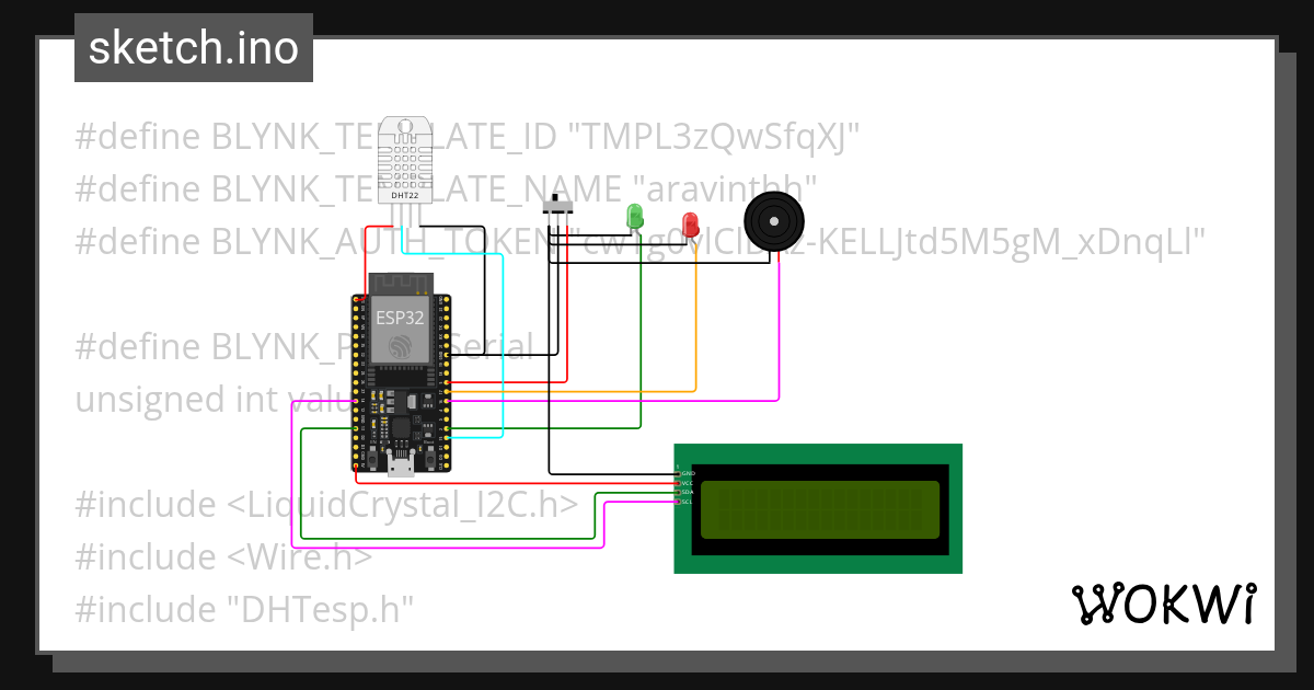 Smart Soil Nutrition Monitoring System IOT006 BY AI AVENGERS - Wokwi ESP32, STM32, Arduino Simulator