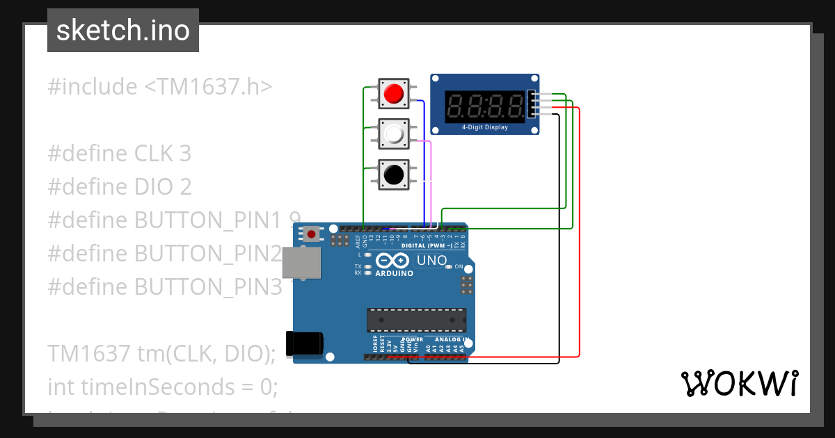 Time Wokwi Esp32 Stm32 Arduino Simulator 
