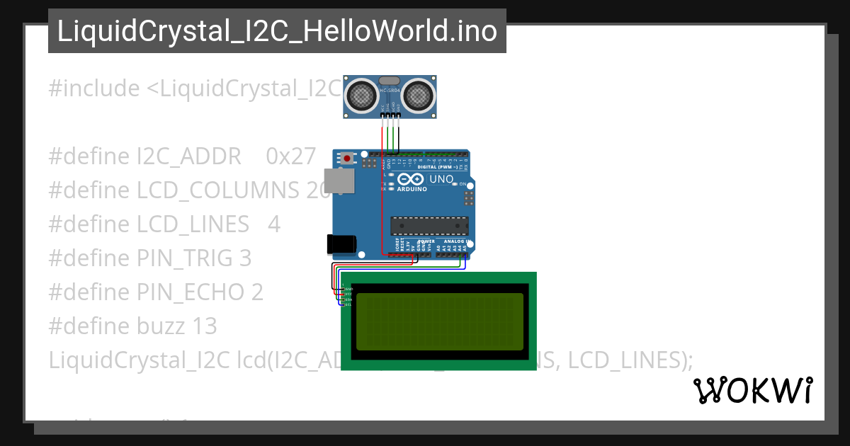 LCD - Wokwi ESP32, STM32, Arduino Simulator