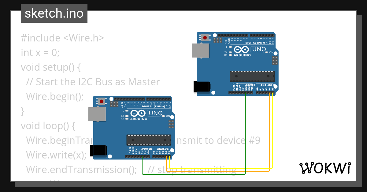 i2c - Wokwi ESP32, STM32, Arduino Simulator