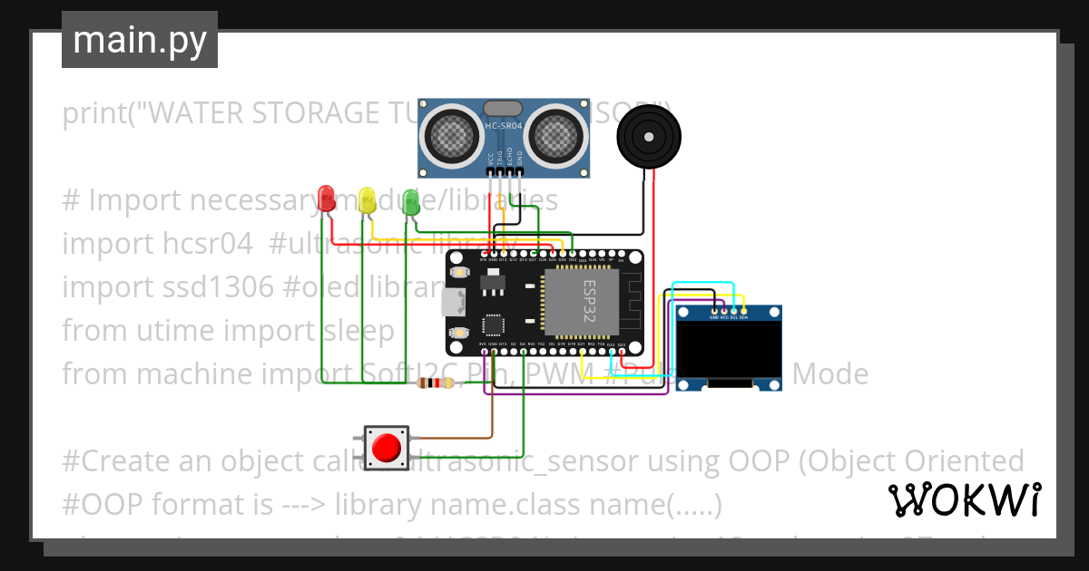 Water Level Sensor Copy Htw Wokwi Esp32 Stm32 Arduino Simulator 0352