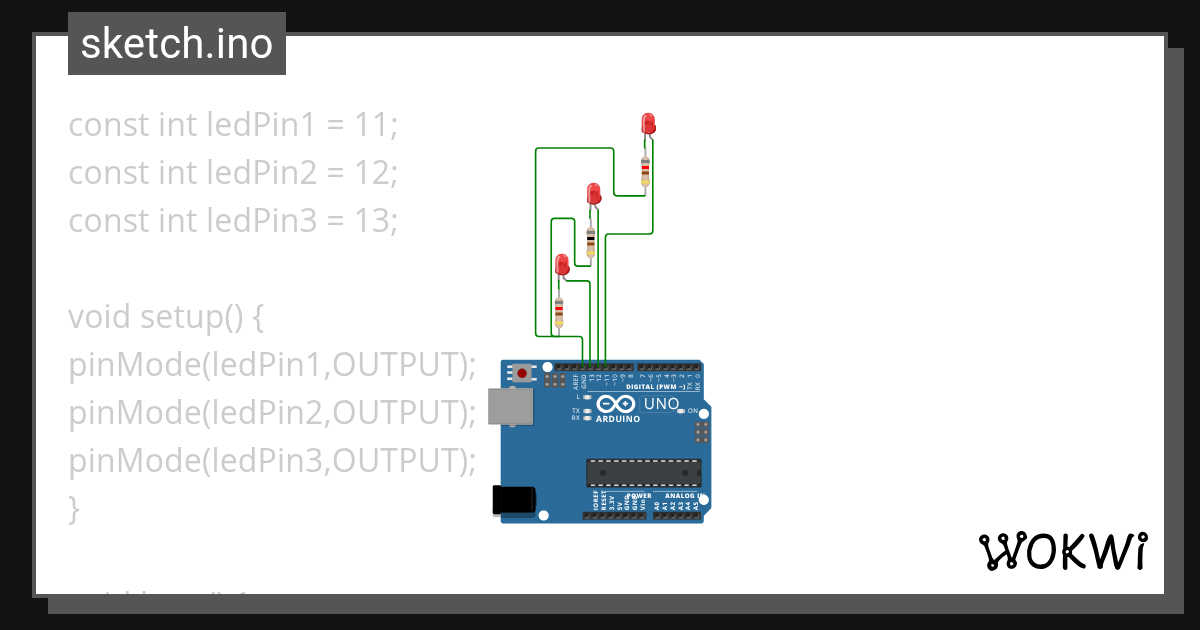 課題1 Wokwi Esp32 Stm32 Arduino Simulator