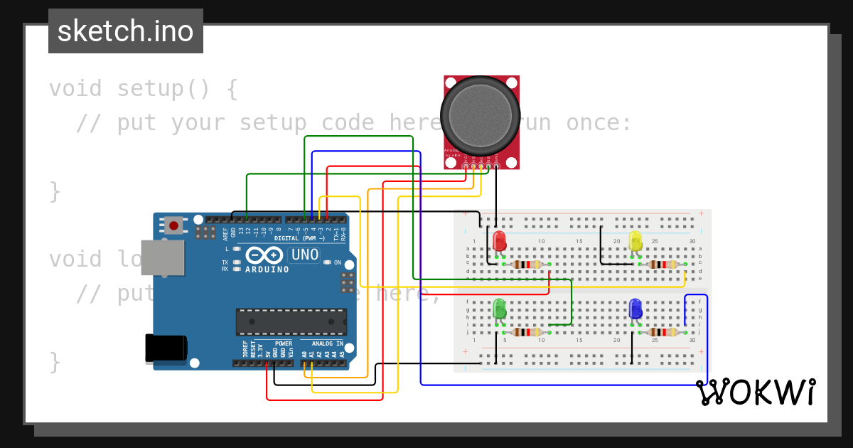 Joystick Wiring Wokwi Esp32 Stm32 Arduino Simulator 0302