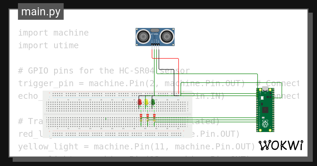 Iot Traffic Management Copy 2 Wokwi Esp32 Stm32 Arduino Simulator 9410