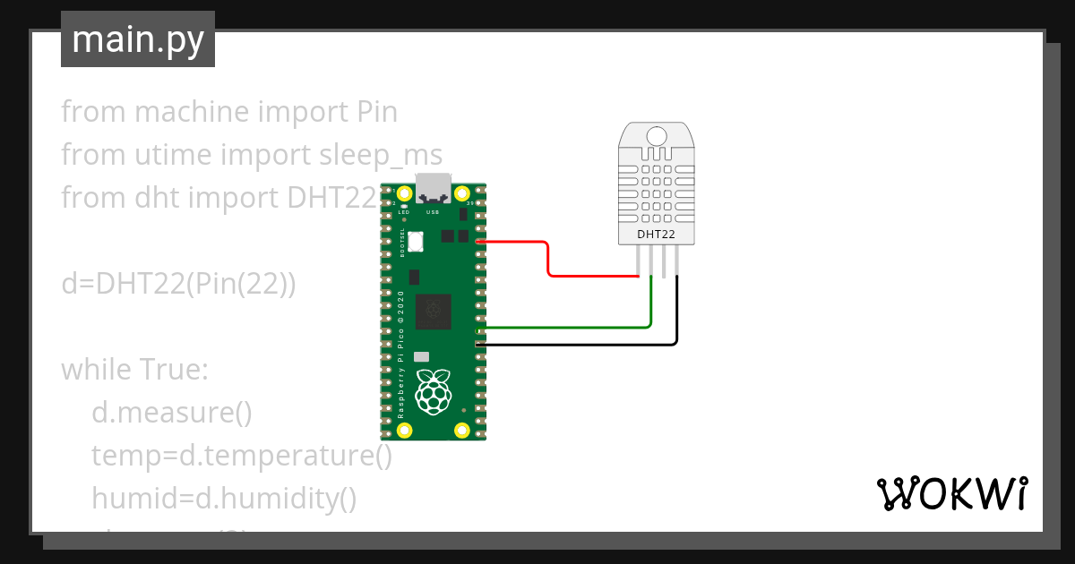 Dhtsensor Wokwi Esp32 Stm32 Arduino Simulator 