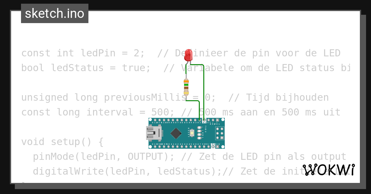 03millis Ledstatus Wokwi Esp32 Stm32 Arduino Simulator