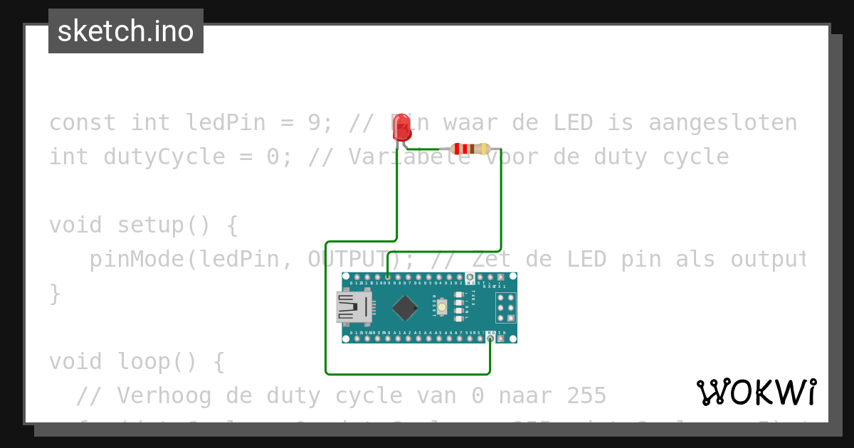 10duty Cycle Wokwi Esp32 Stm32 Arduino Simulator