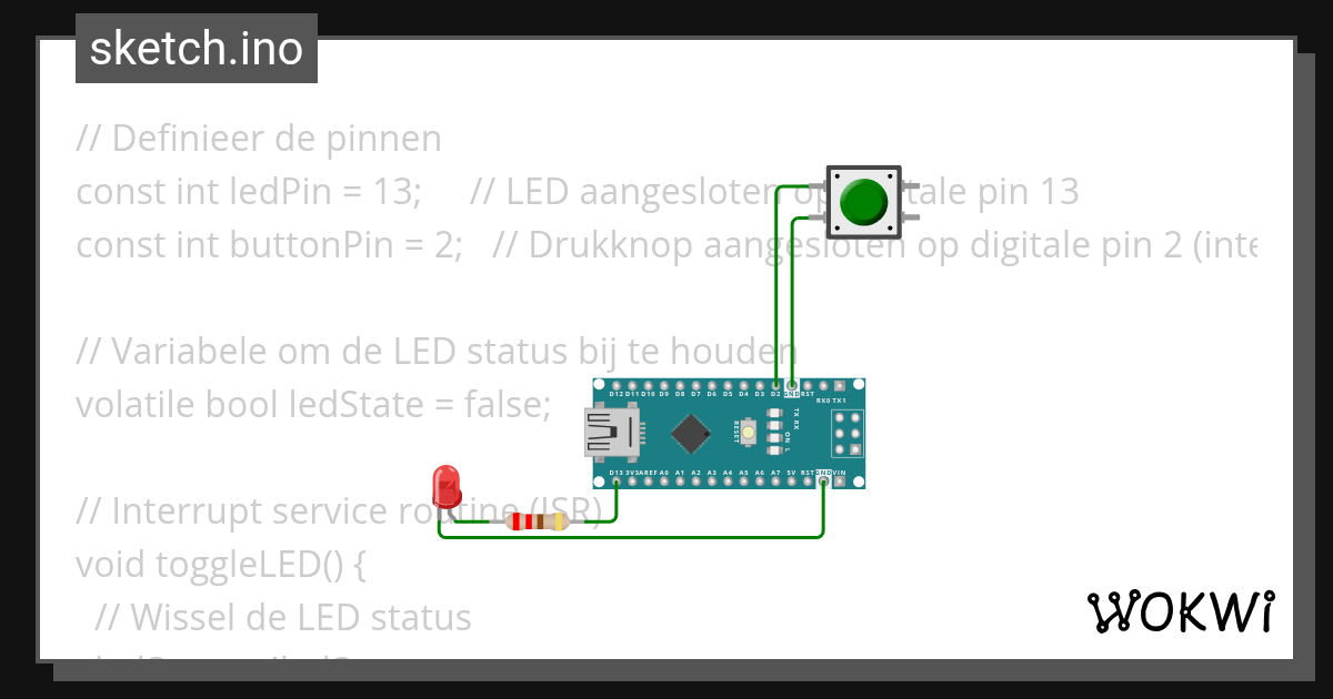 02hardwarematige Interrupt Wokwi Esp32 Stm32 Arduino Simulator 0661
