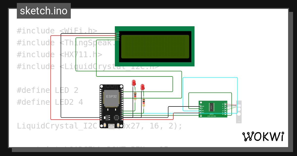 Retail Shelf Monitoring Copy Wokwi Esp32 Stm32 Arduino Simulator