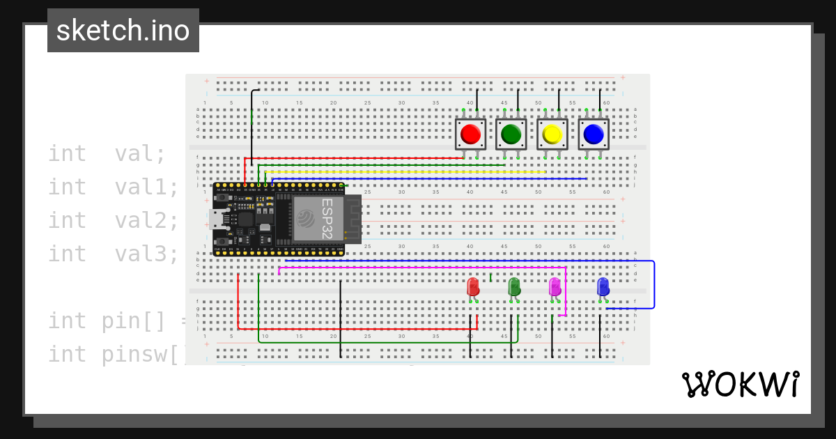 Prj 8 Sw Control Led Wokwi Esp32 Stm32 Arduino Simulator