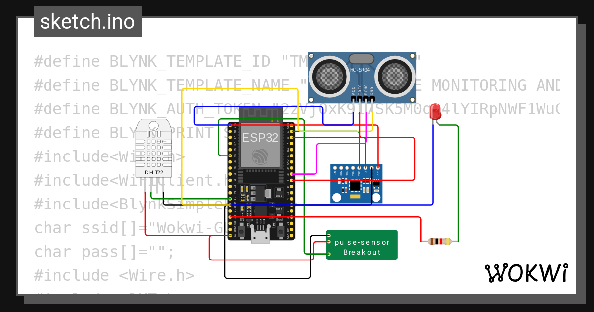Smart Cattle Monitoring System Copy Wokwi Esp32 Stm32 Arduino Simulator