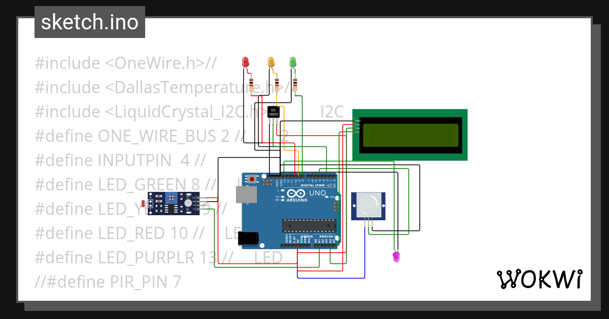 22 - Wokwi ESP32, STM32, Arduino Simulator