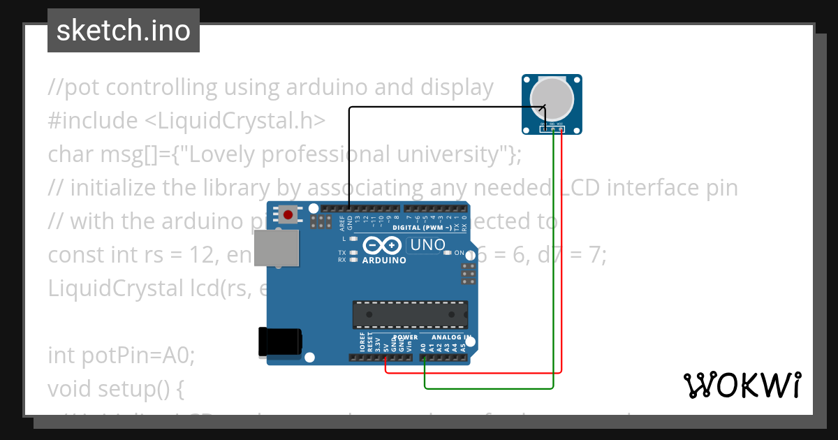 pot - Wokwi ESP32, STM32, Arduino Simulator