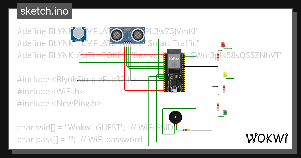 Wokwi - Online ESP32, STM32, Arduino Simulator