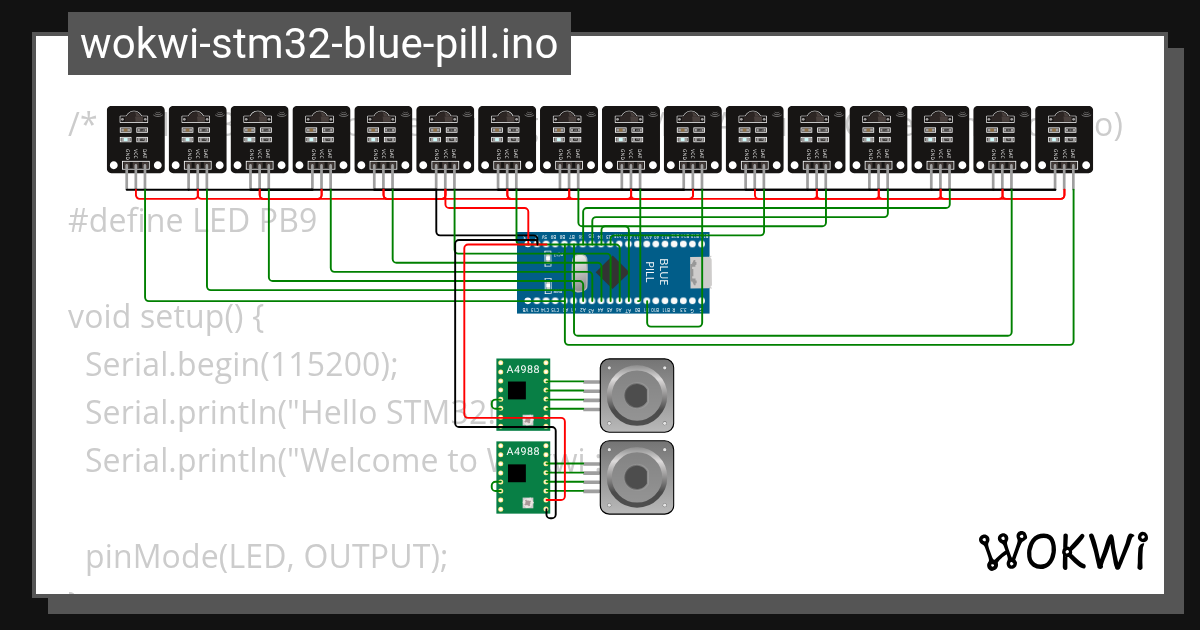 Wokwi - Online ESP32, STM32, Arduino Simulator