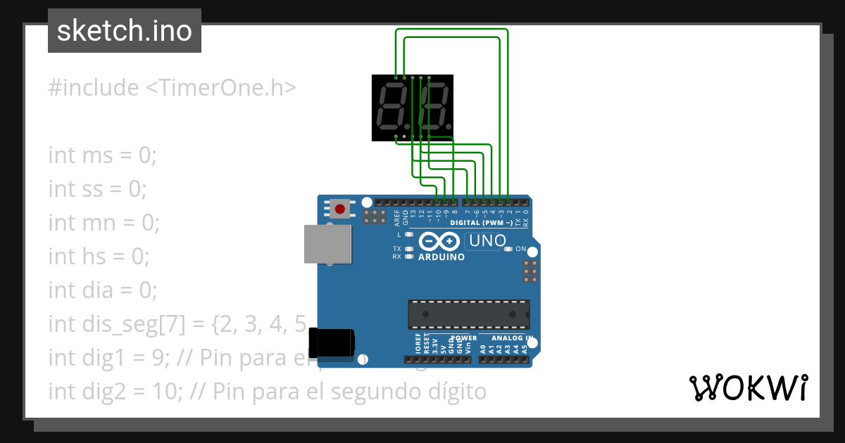 clk - Wokwi ESP32, STM32, Arduino Simulator