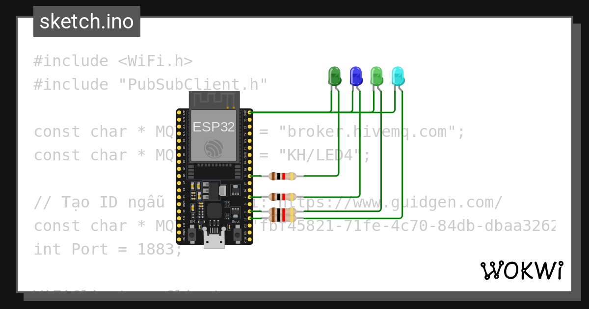 Tuan3battat3sled Wokwi Esp32 Stm32 Arduino Simulator