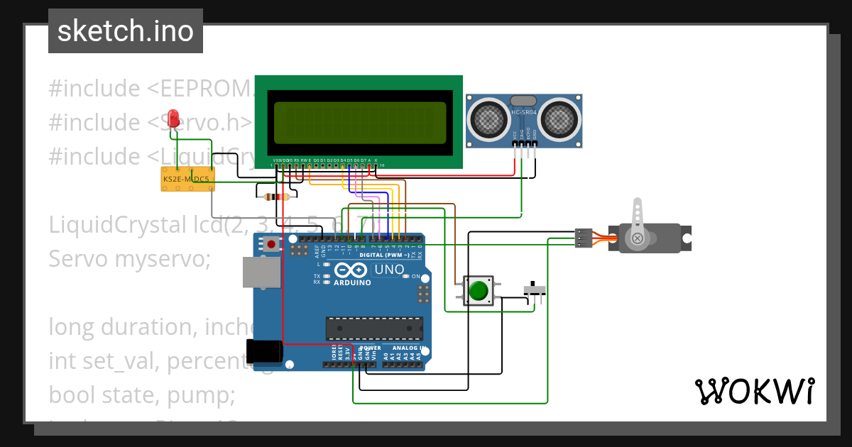 Auto Water Pump (Apiz Copy3) Copy - Wokwi ESP32, STM32, Arduino Simulator