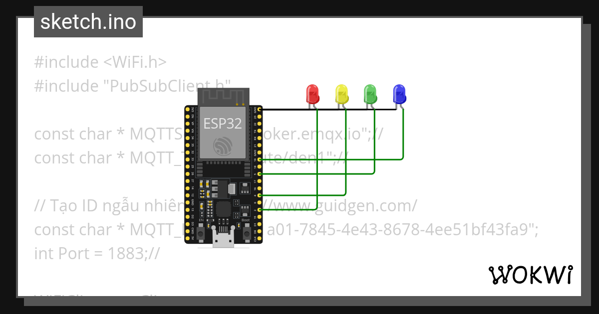Led_BatTatSau3S - Wokwi ESP32, STM32, Arduino Simulator
