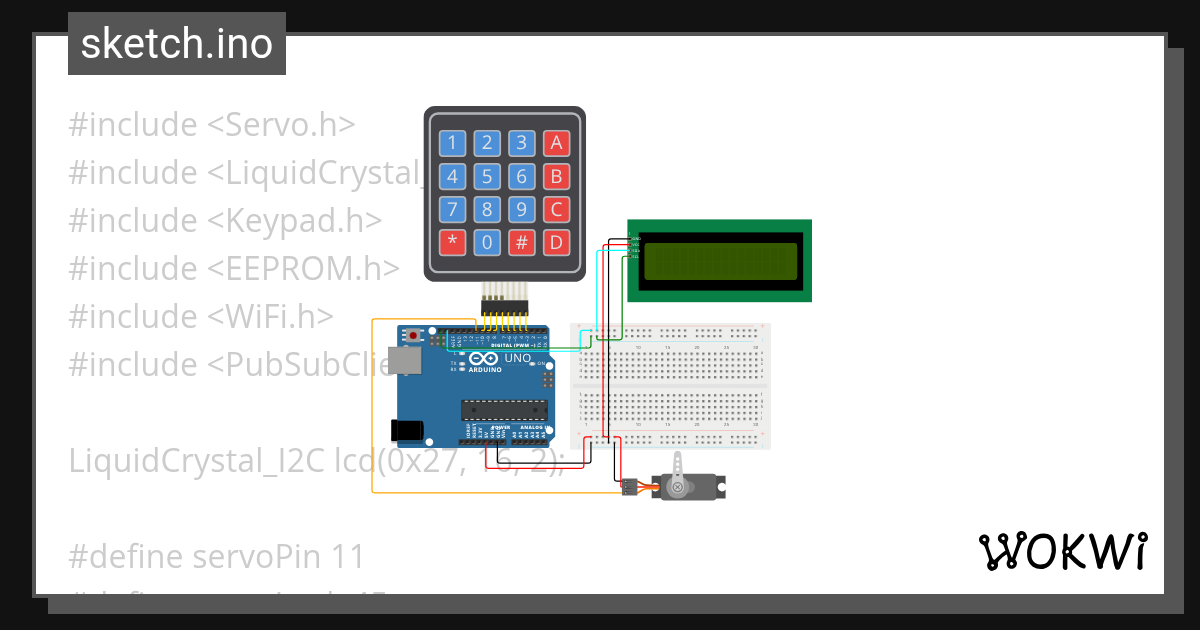 Lock Copy - Wokwi ESP32, STM32, Arduino Simulator
