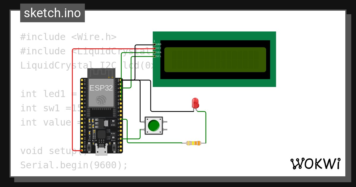 Led3 Wokwi Esp32 Stm32 Arduino Simulator