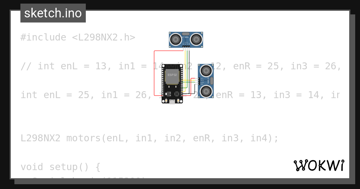 Motor Test Code 2024 June 09 900 Wokwi Esp32 Stm32 Arduino Simulator 2141