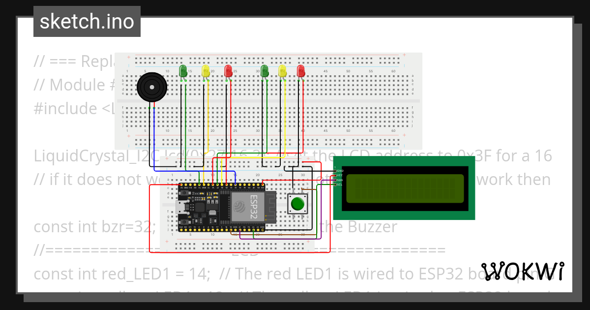 Mod 6 - Wokwi ESP32, STM32, Arduino Simulator