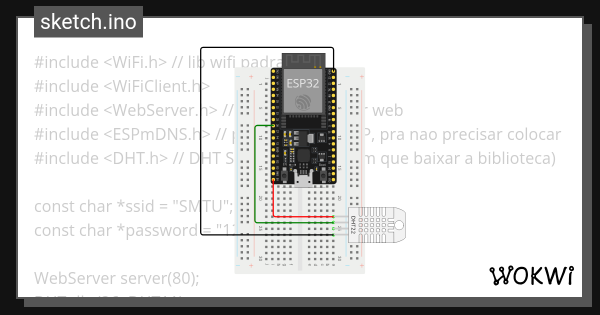 SMTU - Wokwi ESP32, STM32, Arduino Simulator