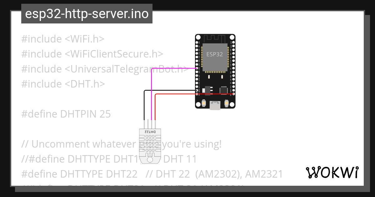 Trabalho IoT - Wokwi ESP32, STM32, Arduino Simulator