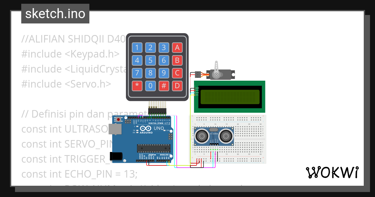 TUGAS MODUL 7 - Wokwi ESP32, STM32, Arduino Simulator