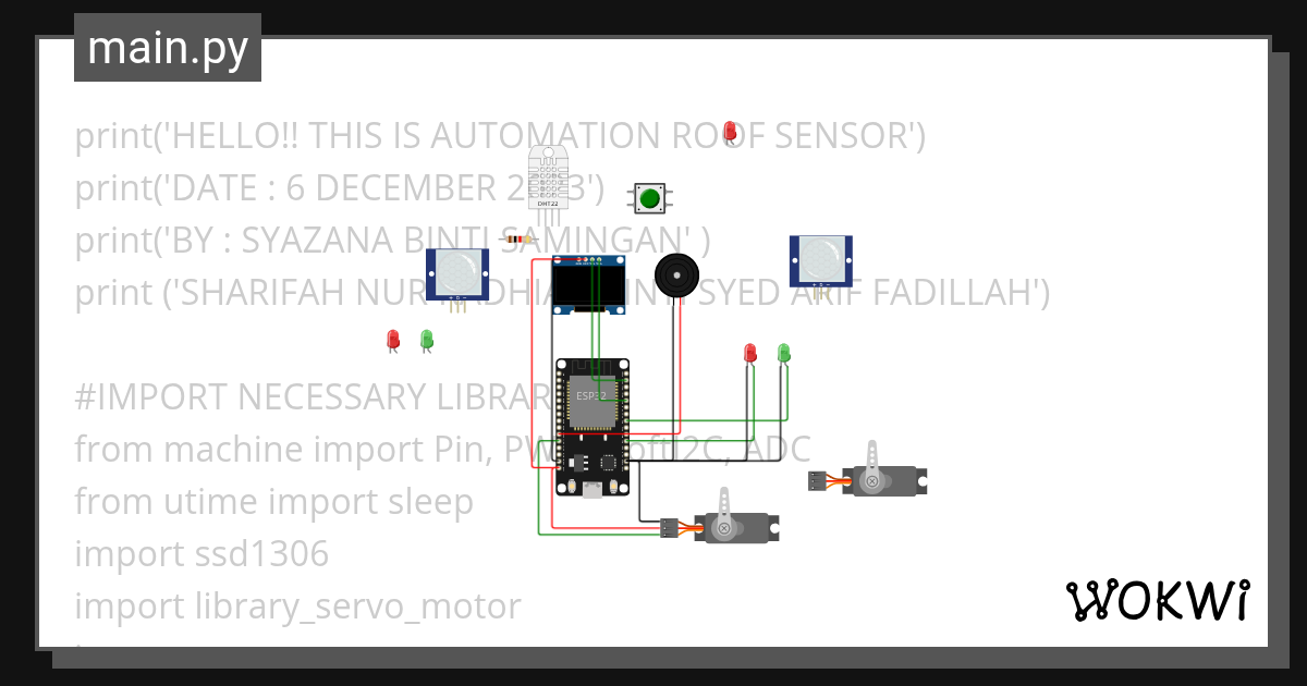 library_servo_motor - Wokwi ESP32, STM32, Arduino Simulator