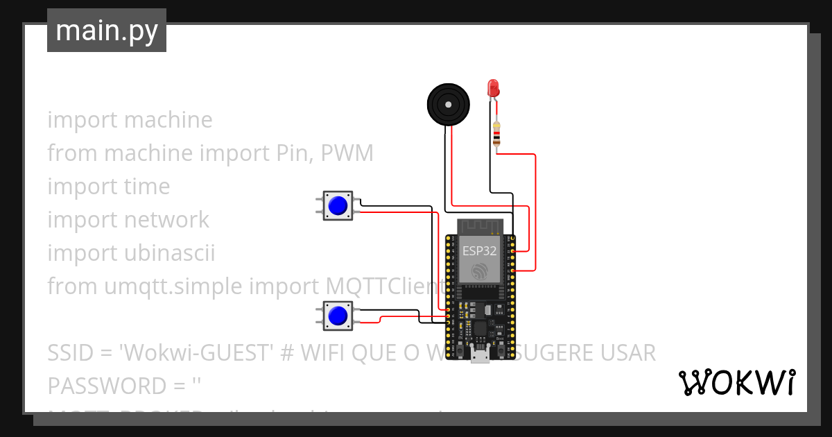 Sensor enchente FUNCIONAL!!!!!! Copy - Wokwi ESP32, STM32, Arduino Simulator