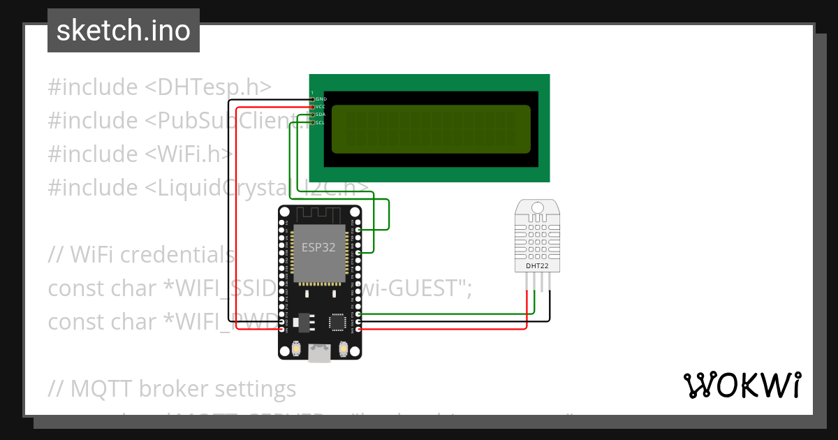TUGAS 10 SANDI - Wokwi ESP32, STM32, Arduino Simulator