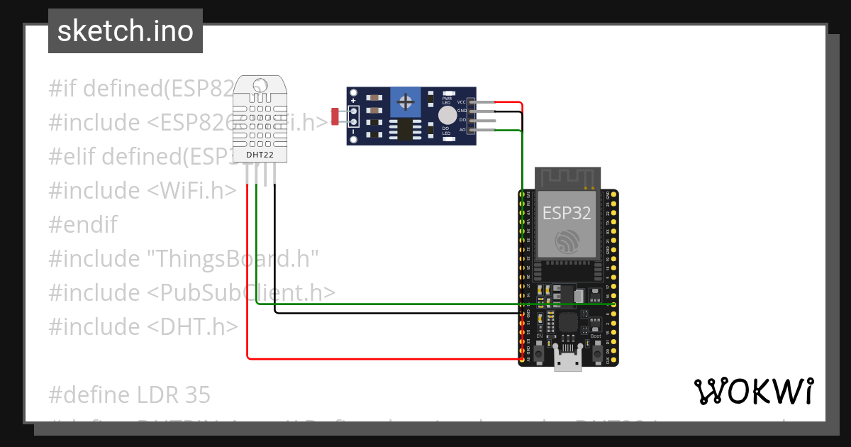 Dht Thingsboard Mqtt Wokwi Esp32 Stm32 Arduino Simulator