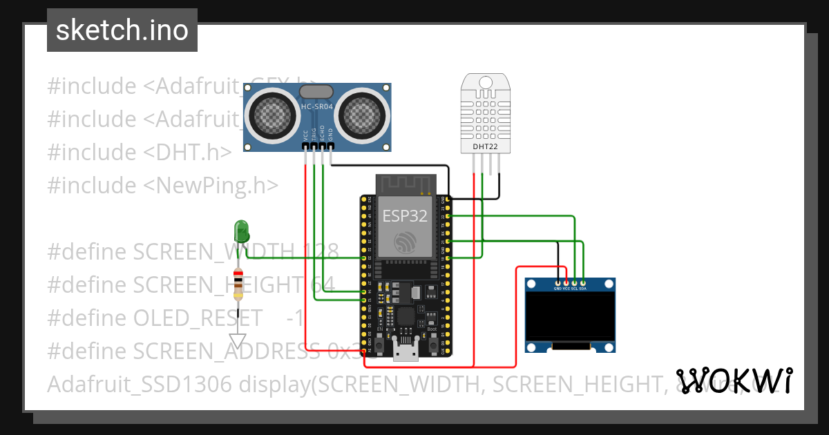IoTs Test Exam - Wokwi ESP32, STM32, Arduino Simulator