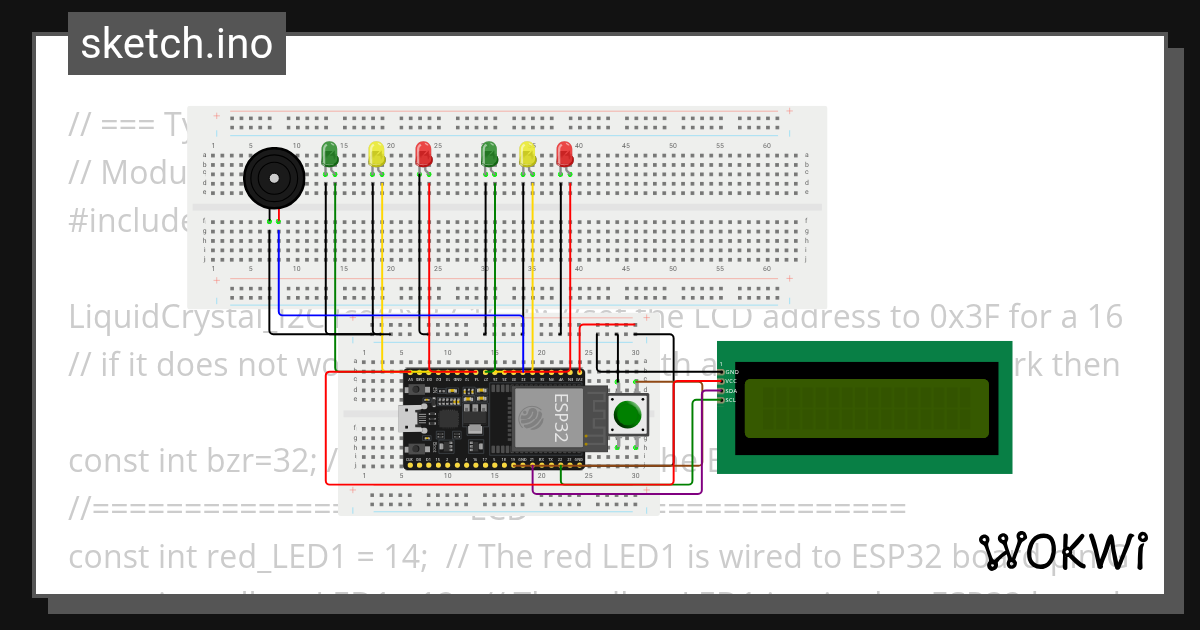 Module 6 Tylon Washington - Wokwi ESP32, STM32, Arduino Simulator