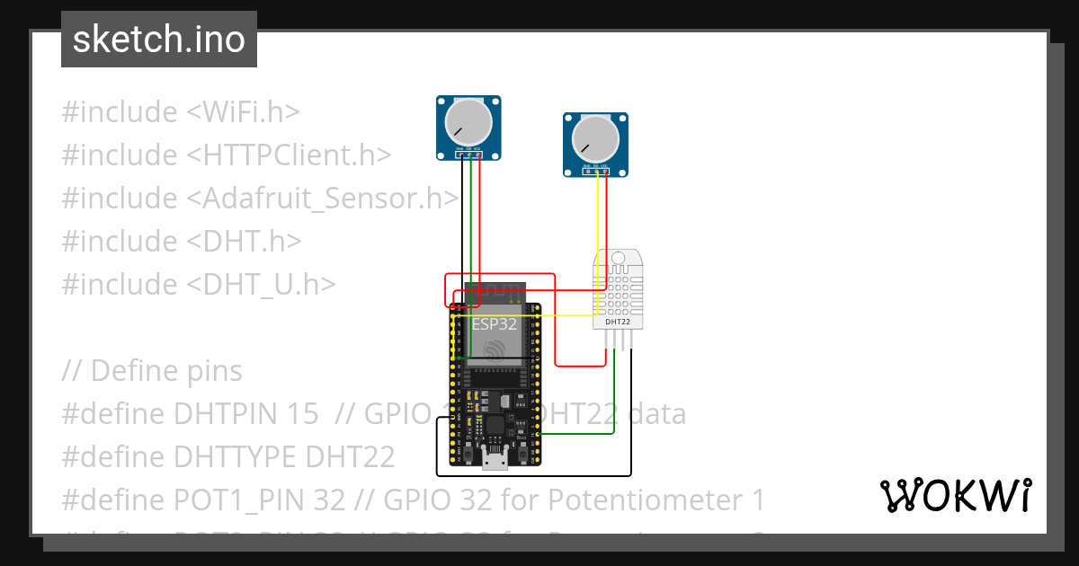 PROJECT SIMULATION - Wokwi ESP32, STM32, Arduino Simulator