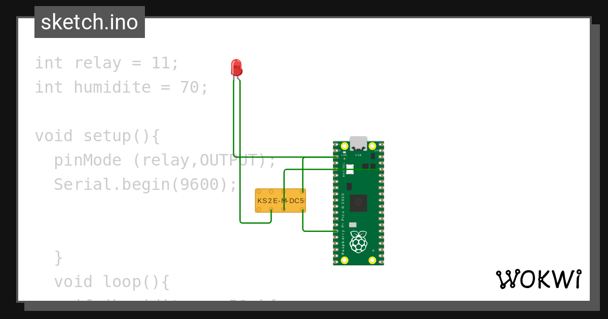 Humide Et Laire Wokwi Esp32 Stm32 Arduino Simulator 6656