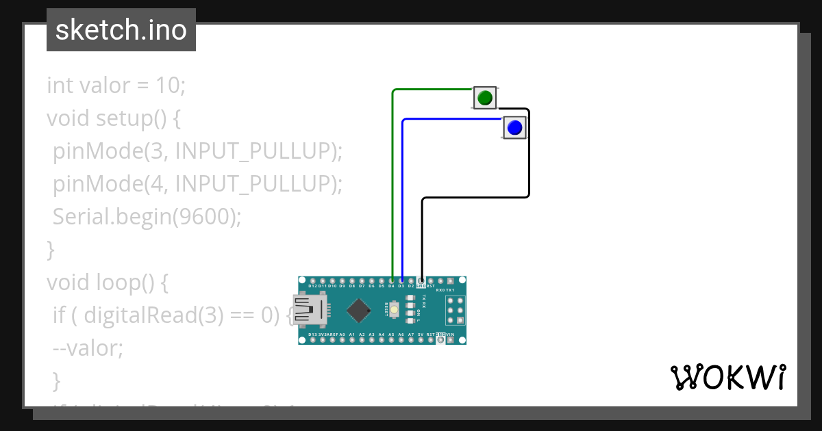 exercicio - Wokwi ESP32, STM32, Arduino Simulator exercicio - Wokwi ESP32, STM32, Arduino Simulator