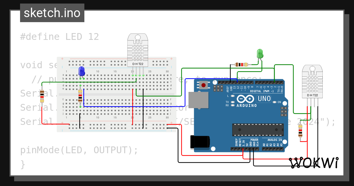 Leitor De Temperatura Teste Wokwi Esp32 Stm32 Arduino Simulator 9909