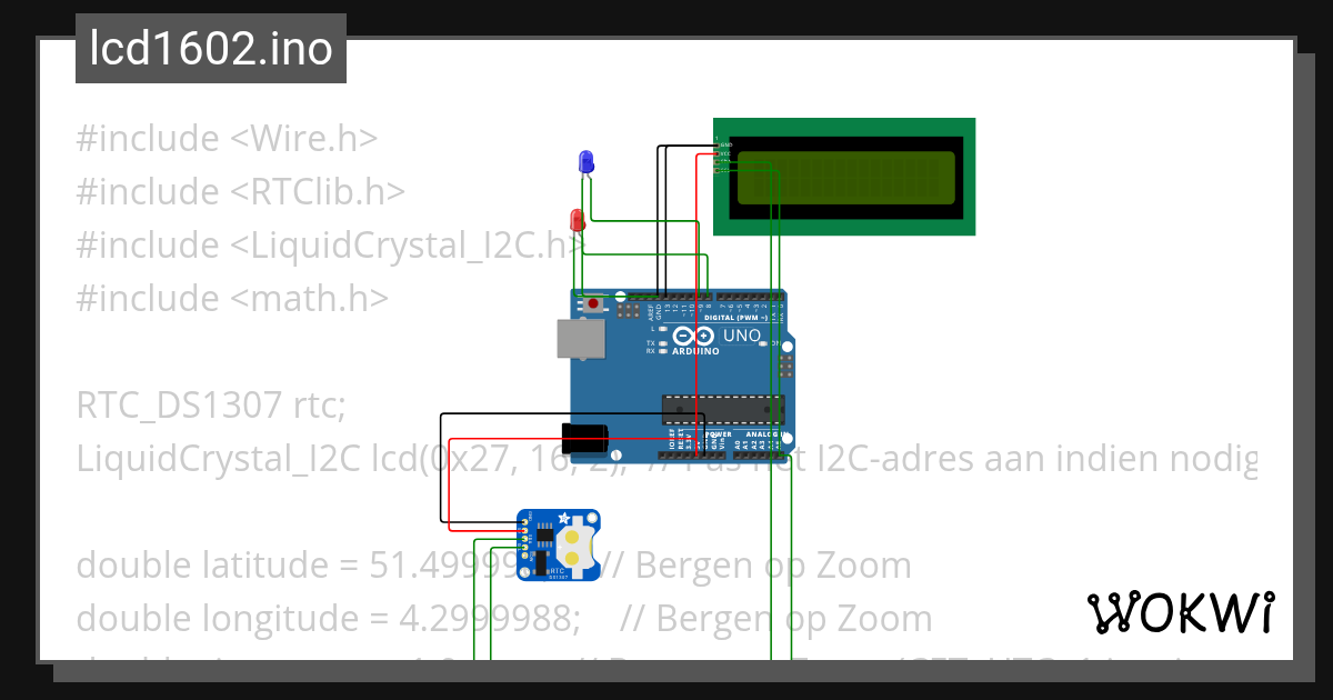 Adhan_LCD_I2C_Handmatig Invoer_AlarmV02 - Wokwi ESP32, STM32, Arduino Simulator