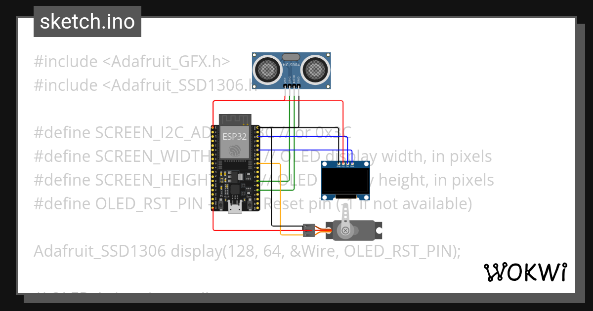 Ejemplo Animacion - Wokwi ESP32, STM32, Arduino Simulator